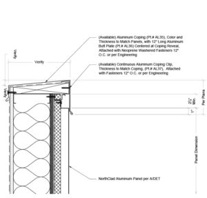 Vertical Stacking Details - Outboard Insulation - NorthClad