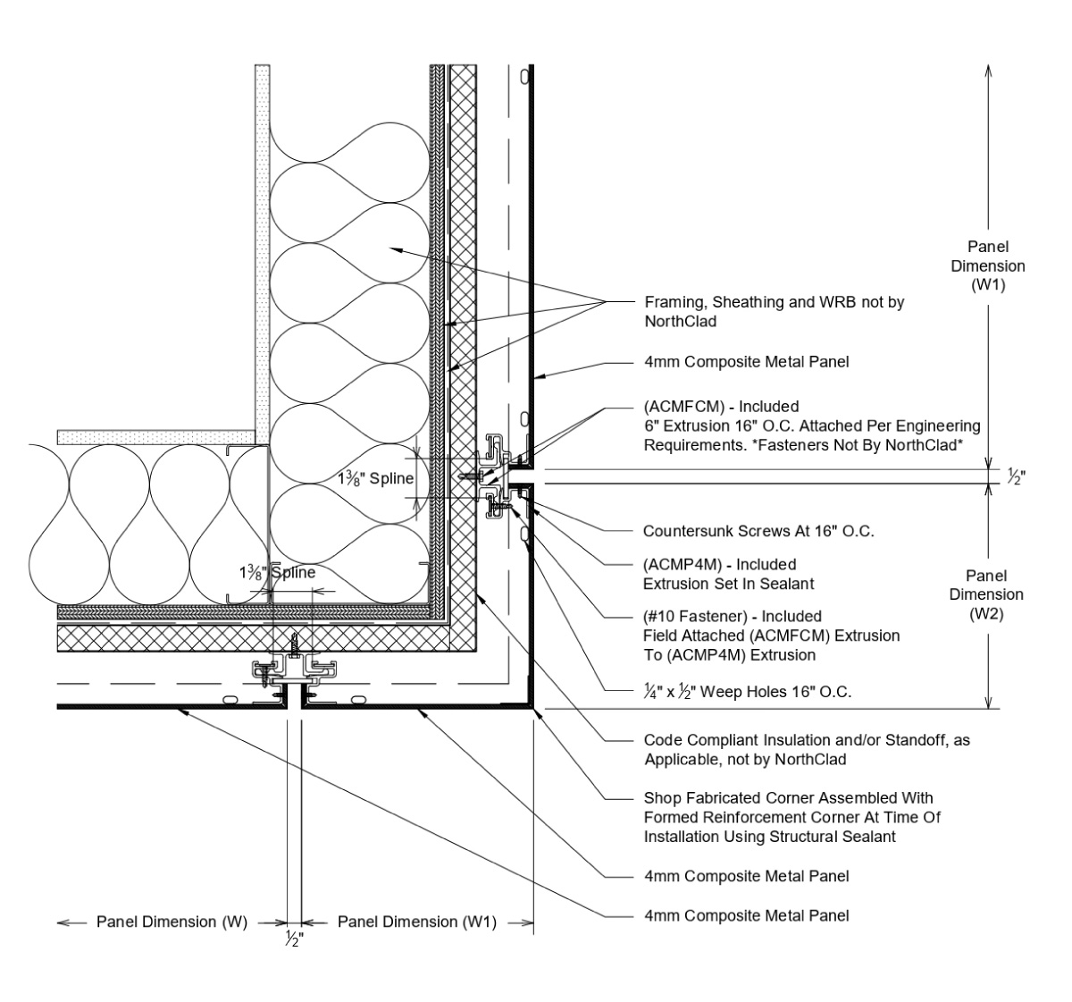 ACM Detail Outboard - NorthClad